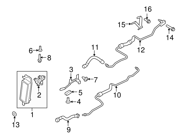 Genuine BMW 17-22-7-583-163 | Inlet Pipe | FREE Shipping on Most Orders ...