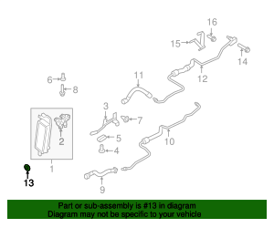 17-22-7-800-958 - O-ring 2007-2022 BMW | AutoNation Parts