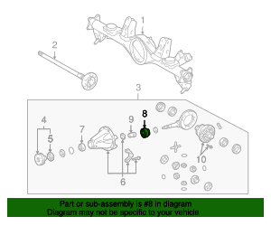 1996-2023 Lexus Front Pinion Bearing 90366-35087 | SSL Parts