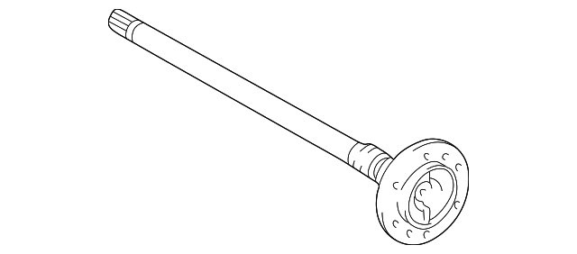 42311-60240 - Axle Shaft - 2003-2009 Lexus GX470 | My L Parts