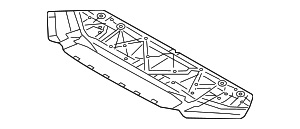 2017-2019 Audi Deflector Shield 8W0-807-611-A | OEM Parts Online