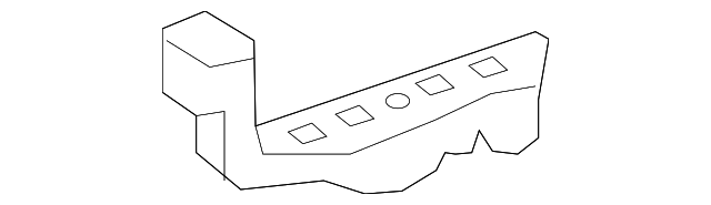 2017-2019 Audi Side Mount Bracket 8W0-807-283 | OEM Parts Online