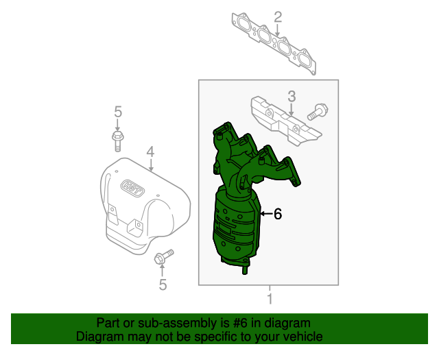 28530-23780 - Manifold 2005-2007 Kia Sportage | Kia.Parts Store