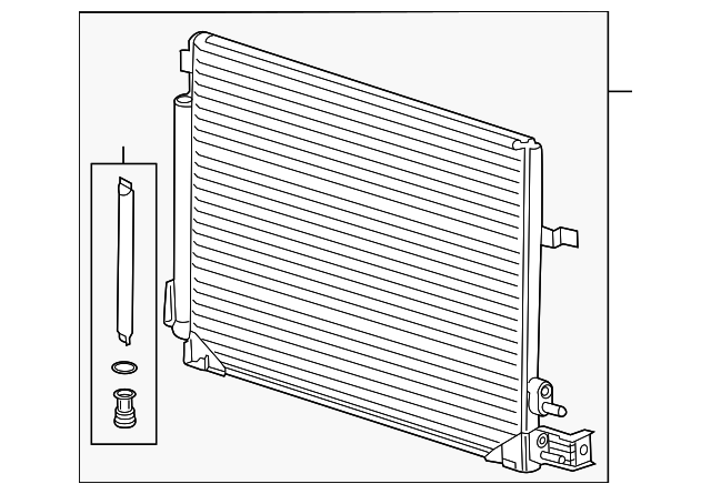 Air Conditioning Condenser 84947857 | TascaParts.com