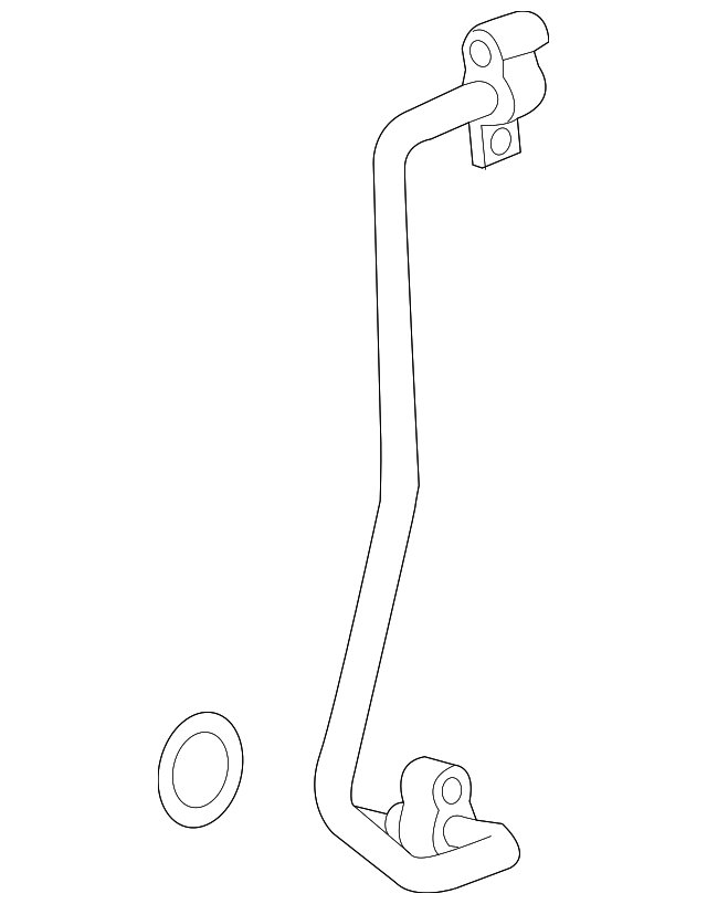 2013-2019 GM Air Conditioning Condenser Outlet Tube Assembly 22784871 ...