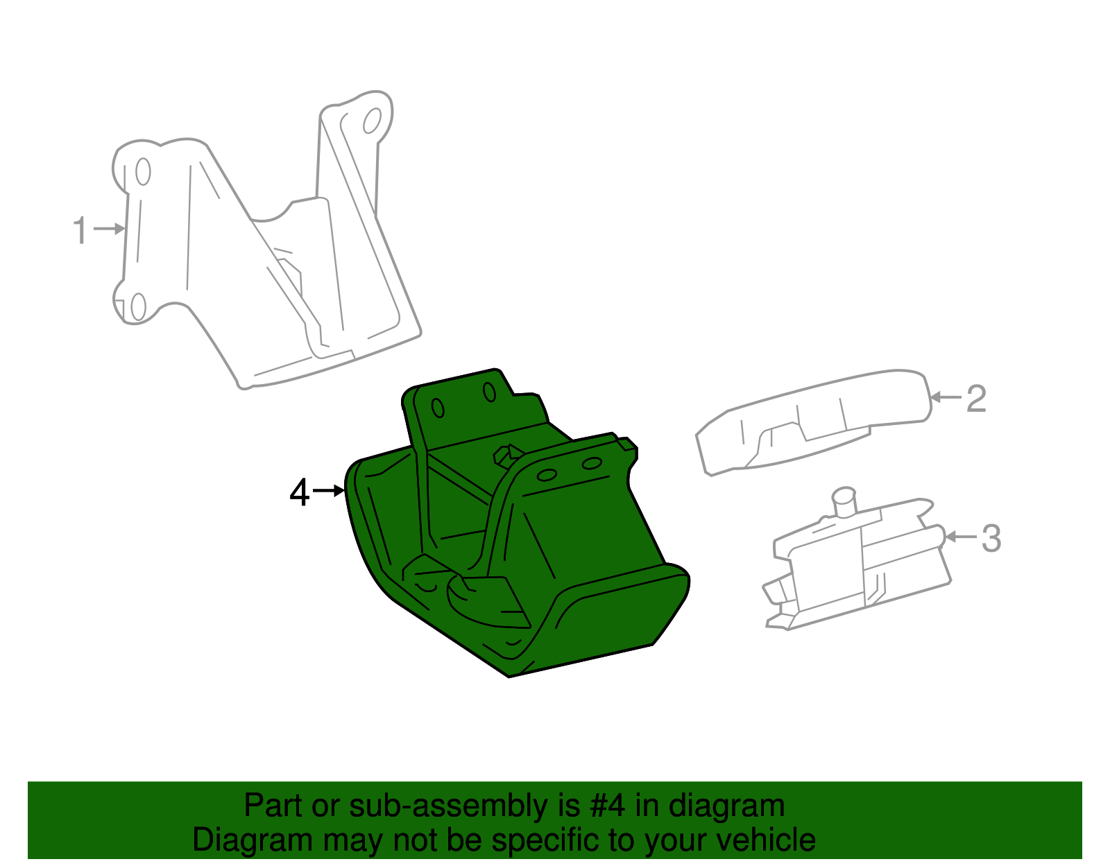 2016-2023 Toyota Tacoma 2016-2023 Toyota Tacoma - Rear Insulator 12371 ...