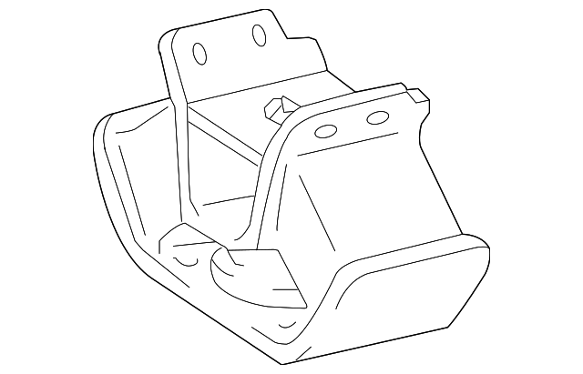 2016-2023 Toyota Tacoma Rear Insulator 12371-0C240 | Toyota Parts Center