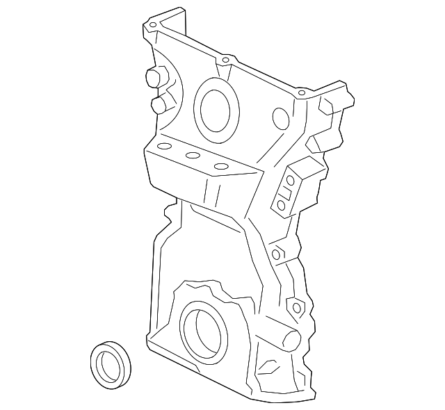 2014-2015 Chevrolet Front Engine Cover 25196116 | TascaParts.com