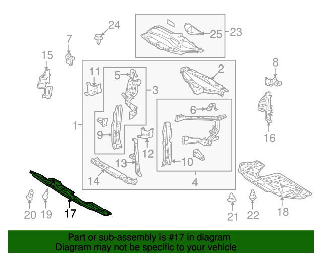 51441-0E020 - Engine Cover For 2010-2015 Lexus | Lexus OE Parts
