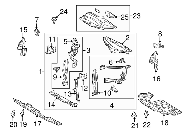 51441-0E020 - Engine Cover For 2010-2015 Lexus | Lexus OE Parts