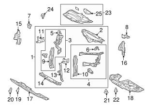 51442-0E020 - Engine Cover - 2010-2015 Lexus | DiscMonster