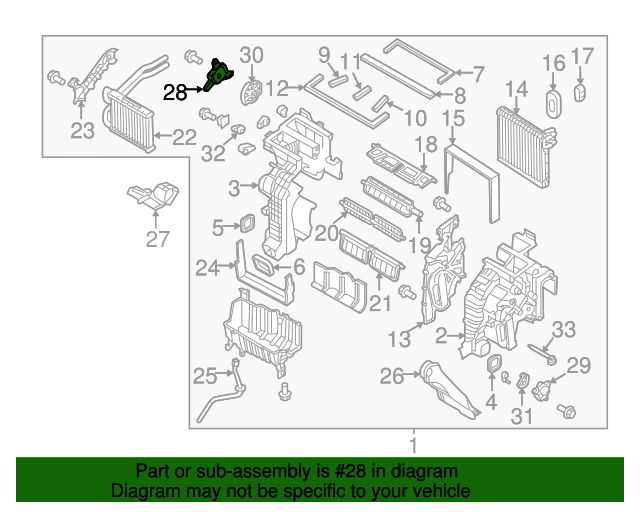 Genuine Actuator for 2013-2019 Hyundai | Part# 97154-2Y000 | Hyundai ...