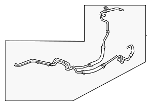 84974082 - Transmission Cooler Inlet and Outlet Pipe 2021 GM ...