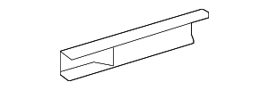 2009-2012 Volkswagen CC Bumper Cover Support Rail 3C8-807-183-A ...