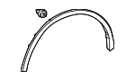 75601-F4010 - Wheel Opening Molding - 2018-2022 Toyota C-HR | OEM ...