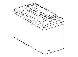 28800-66021 - Vehicle Battery - 2004-2021 Toyota | OEMGenuineParts.com