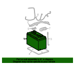 28800-66021 - Vehicle Battery - 2004-2021 Toyota | OEMGenuineParts.com