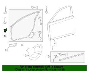 87964-76011 - Hole Cover - 2015-2017 Lexus CT200h | My L Parts