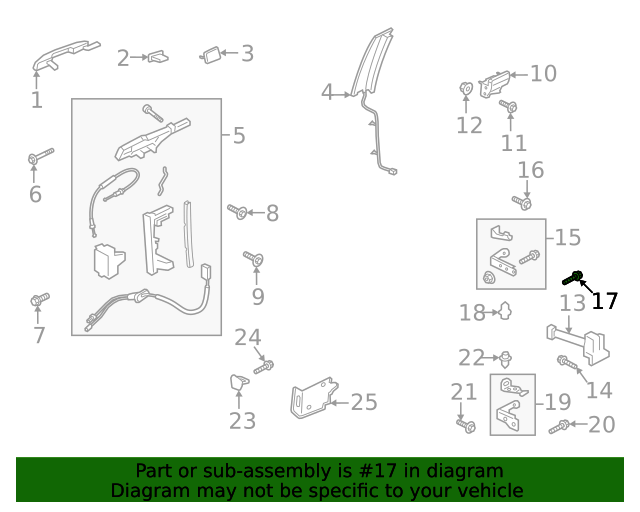 2018-2021 Ford OEM NEW 18-21 Ford Expedition Escape Left Right Handle ...