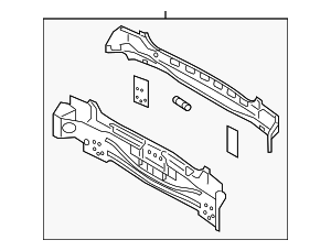 2011-2014 Dodge Charger Rear Body Panel 68037874AF | TascaParts.com