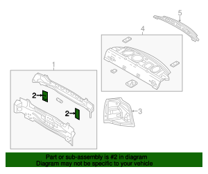 2005-2014 Mopar Bumper Bracket - Passenger Side (RH) 68248700AA ...