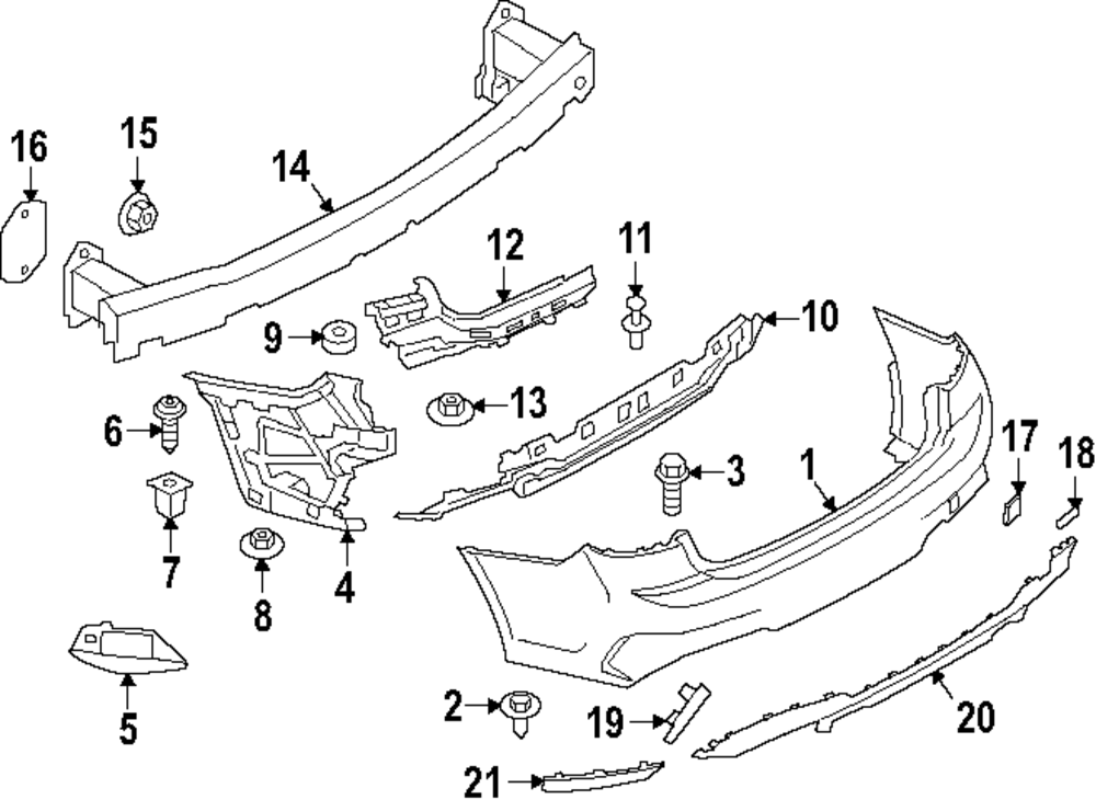 51128079607 - 2020-2022 BMW Center Support (51-12-8-079-607) | BMW of ...