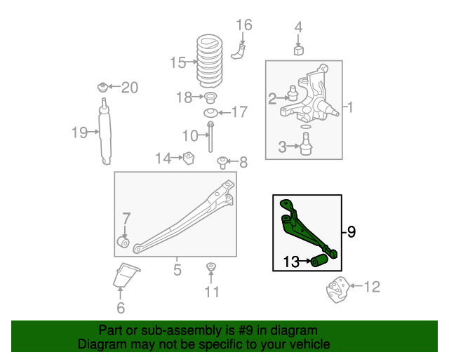 2008-2021 Ford OEM NEW 2008-2014 Ford E-350 Super Duty Right Radius Arm ...