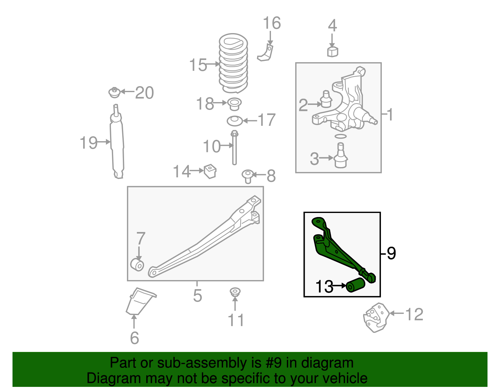 BC2Z-3A360-A - Radius Arm 2008-2025 Ford | Big 3 Auto Parts