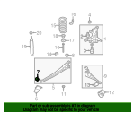 Ford Dealership 1989-2024 Ford Mount Bracket Bushing 8C2Z-3B177-A ...