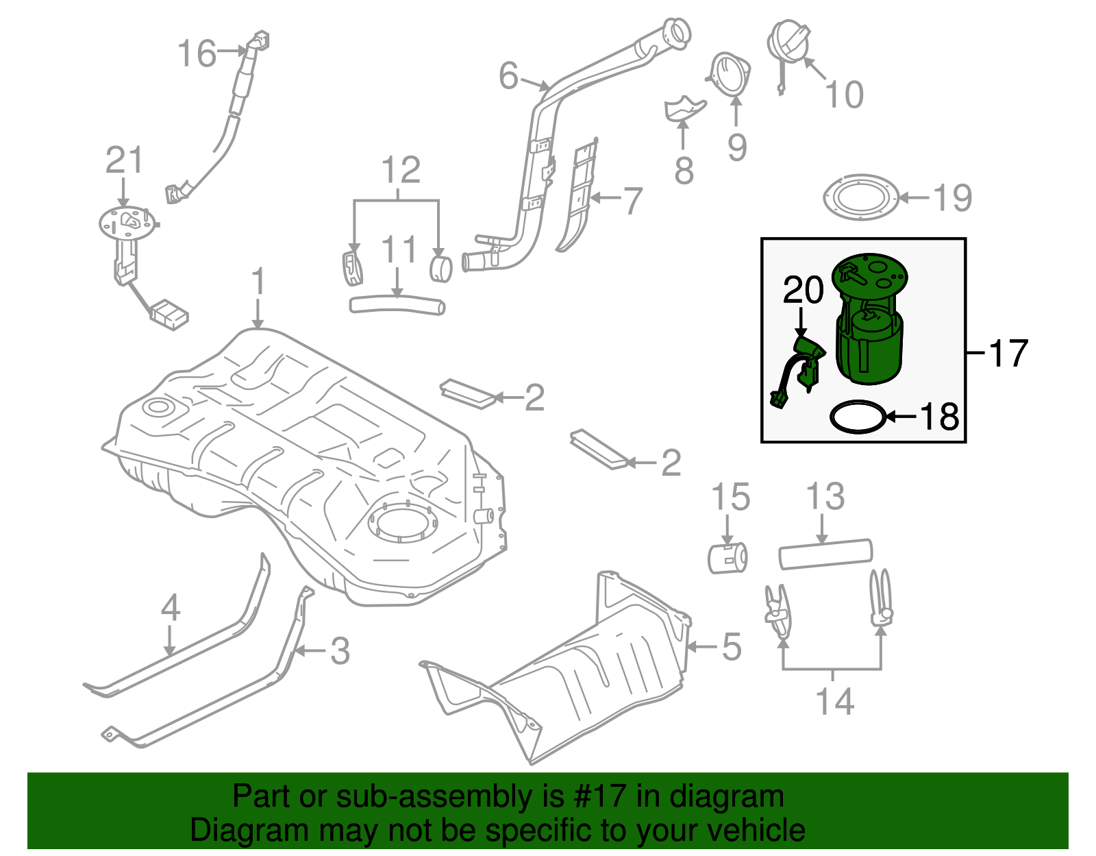 2010-2013 Suzuki Kizashi | 2010-2013 Suzuki Kizashi - Fuel Pump ...