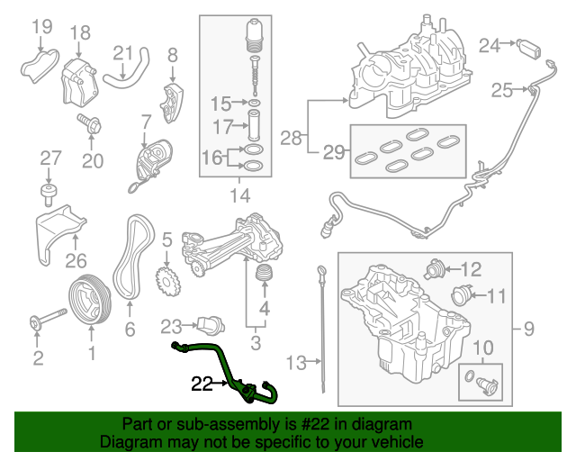 2015-2019 Ford F-150 Water Outlet FL3Z-18472-D | QuirkParts