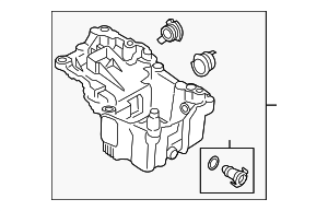 2015-2017 Ford F-150 Oil Pan fl3z6675c | TascaParts.com