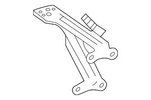 2014-2022 Mercedes-Benz Converter & Pipe Upper Bracket 907-492-35-00 ...