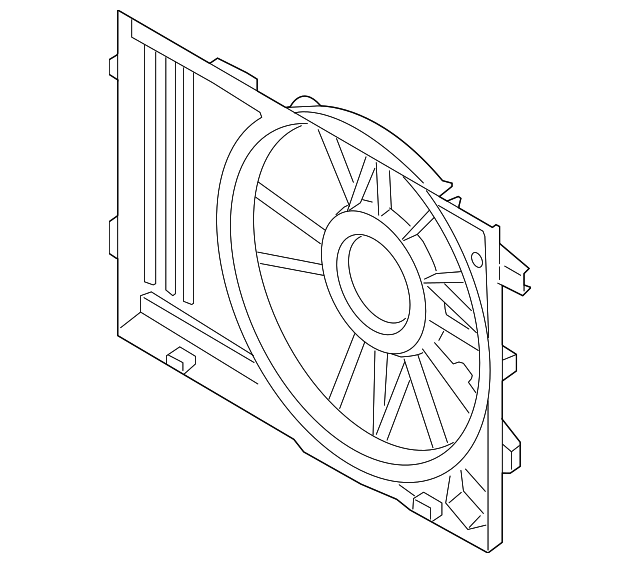 25350-2E500 - Fan Shroud 2006 Kia Sportage | Kia.Parts Store