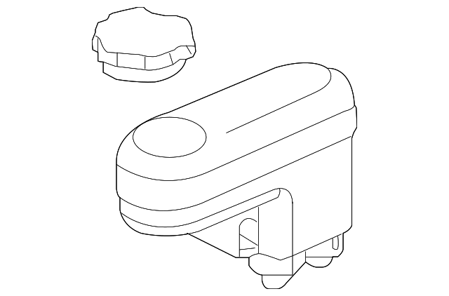2007-2010 GM Master Cylinder Reservoir 19151464 | GMPartsDirect.com