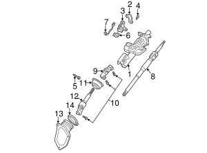 45220-33270 - Intermediate Shaft - 2003-2006 Lexus | MyLexusParts