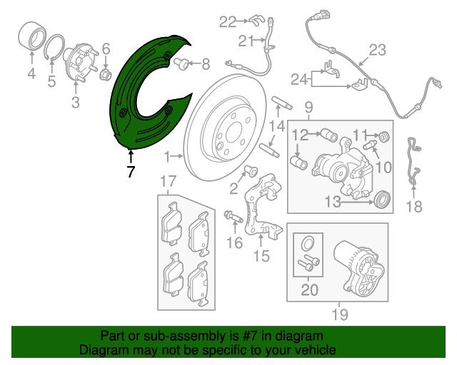 Genuine OEM Splash Shield Part# LR061393 Fits 2015-2022 Land Rover: Up ...