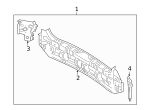 69100-A9000 - Rear Panel Assembly 2015-2021 Kia Sedona | Kia.Parts Store