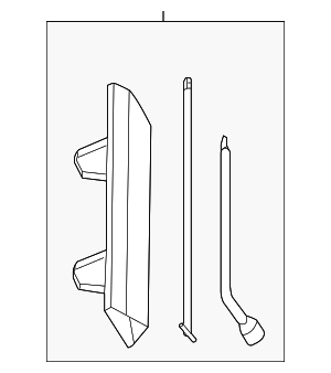 2013-2024 Nissan Pathfinder Tool Kit 99501-3JA0B | Nissan Parts Central