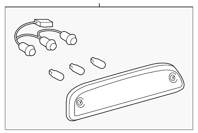 2016-2023 Toyota Tacoma Center High Mount Stop Light 81570-04051 ...