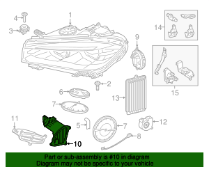 63117442781 - 2016-2019 BMW X6 Control Module (63-11-7-442-781) | BMW ...