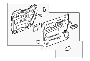 25780129 GM Door Trim Panel | GM Parts Store