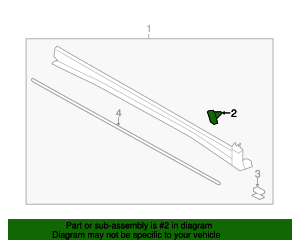 2013-2021 Ford Wheel Opening Molding Screw W716351-S300 | Online Ford ...
