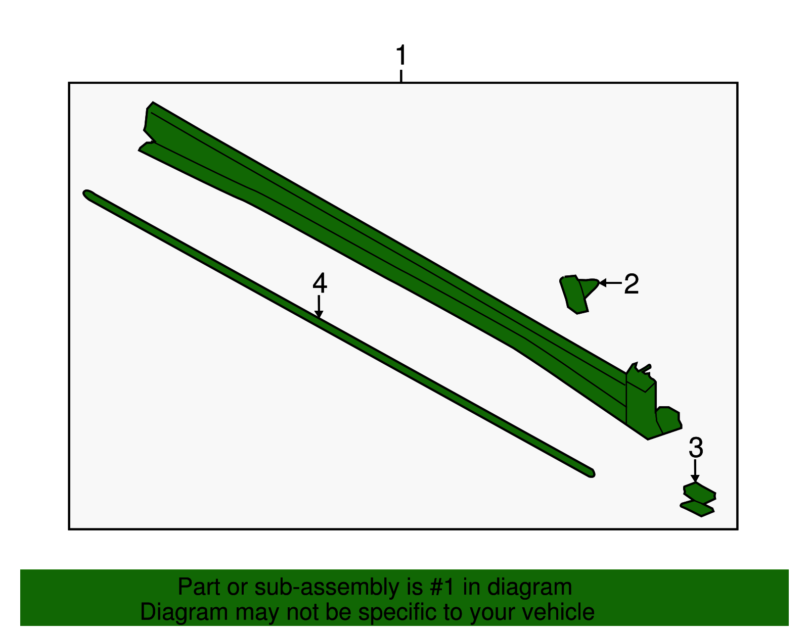 2015-2019 Lincoln MKC Rocker Molding EJ7Z-7810177-AA | OEM Parts Online