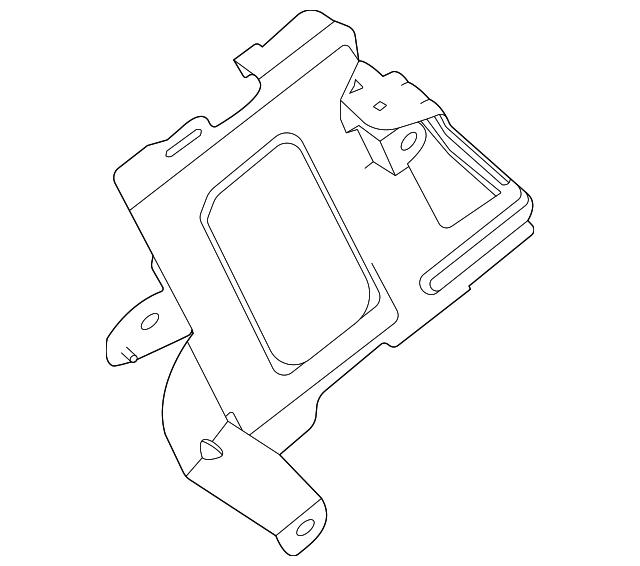 2020-2023 Ford Engine Control Module (ECM) Bracket LK4Z-12A659-B | OEM ...