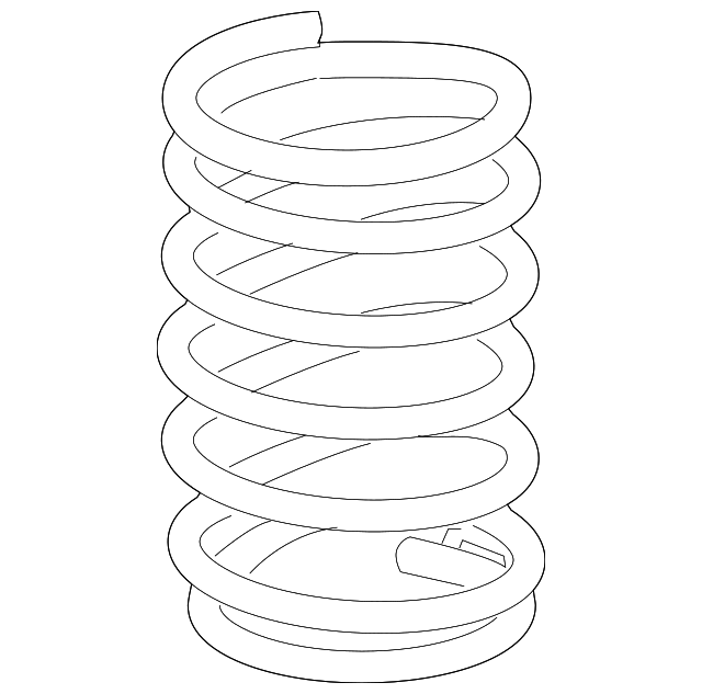 2006-2011 Honda Civic Spring, Rear 52441-SNC-A01 | Honda Parts For Less