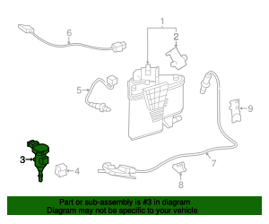 Genuine OEM Purge Control Valve | 000-476-06-00-64 | Fits Select 2011 ...