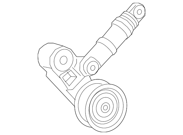 2019-2020 Ram 1500 Belt Tensioner 5281590AB | TascaParts.com