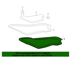 1997-2011 GM Automatic Transmission Fluid Pan 24206181 GM ...