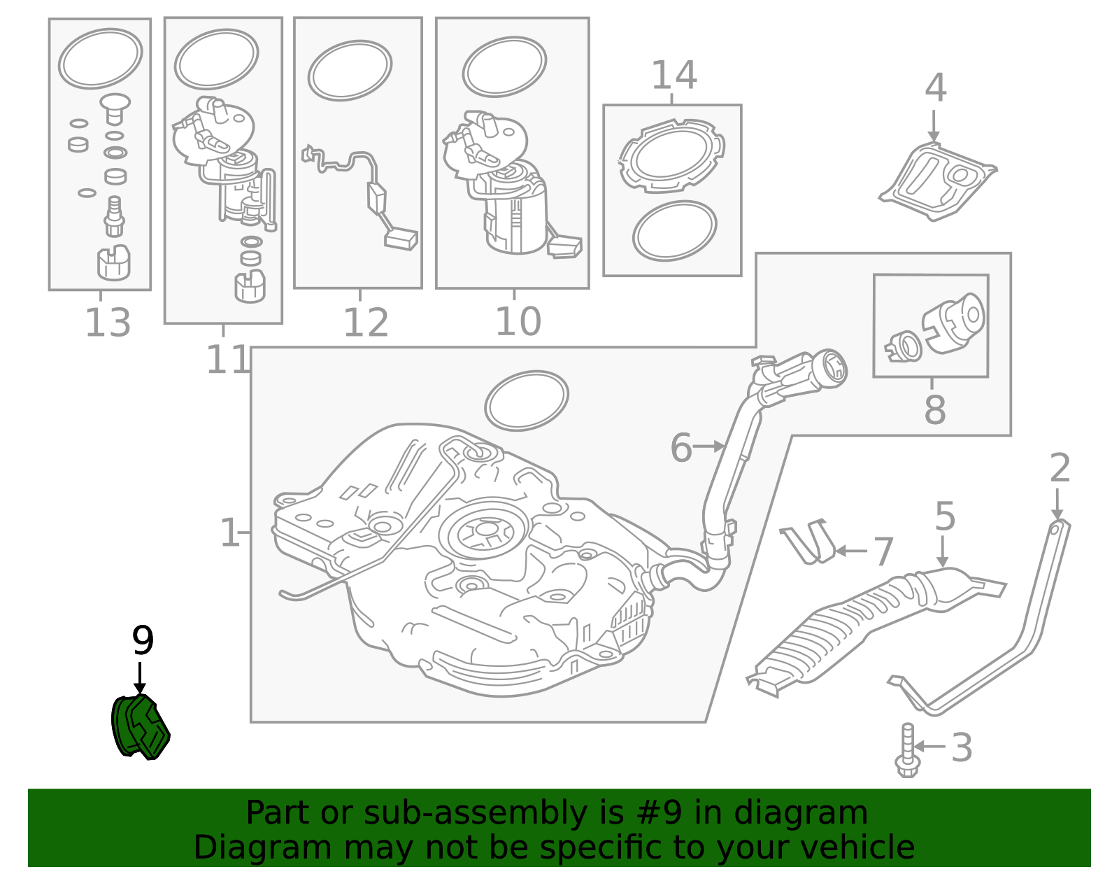 17666-TBA-A01 - Fuel Filler Neck Adapter 2018-2021 Honda Civic | Honda ...